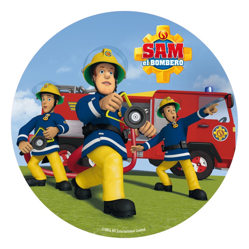 Brandman Sam kalas - alla tårtdekorationer du behöver!